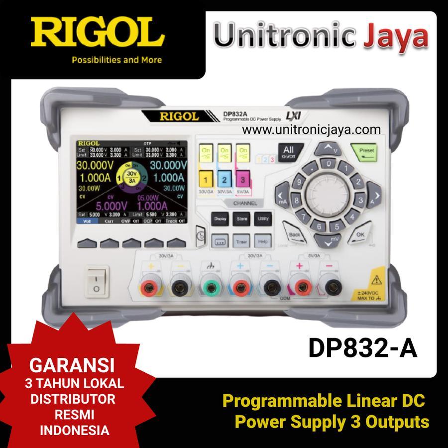 Jual RIGOL DP832-A 3 Outputs Programmable DC Power Supply | Shopee ...