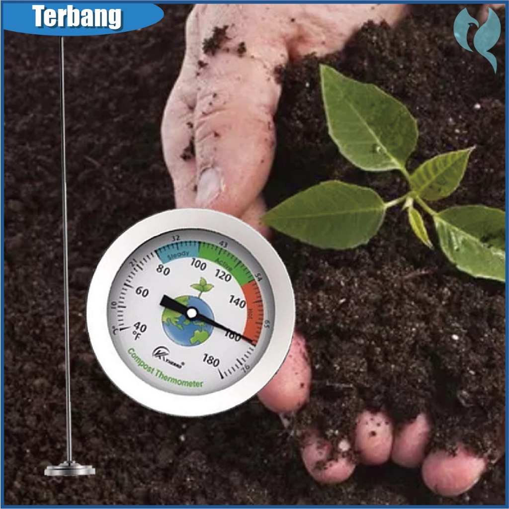 Jual Panjang Probe 50cm Thermometer Tanah Termometer Kompos Jenis ...