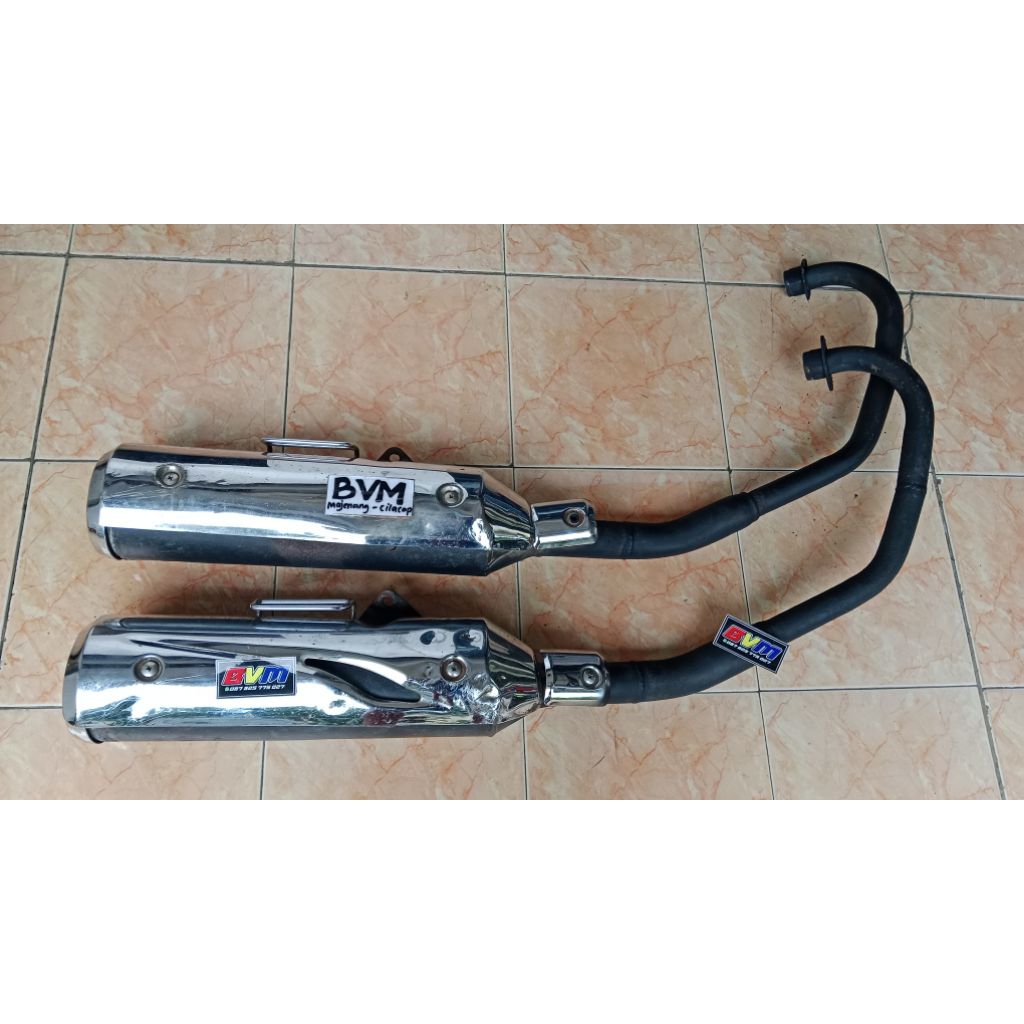 Jual Knalpot tiger revo original copotan udah pnp Verza Cb Verza ...