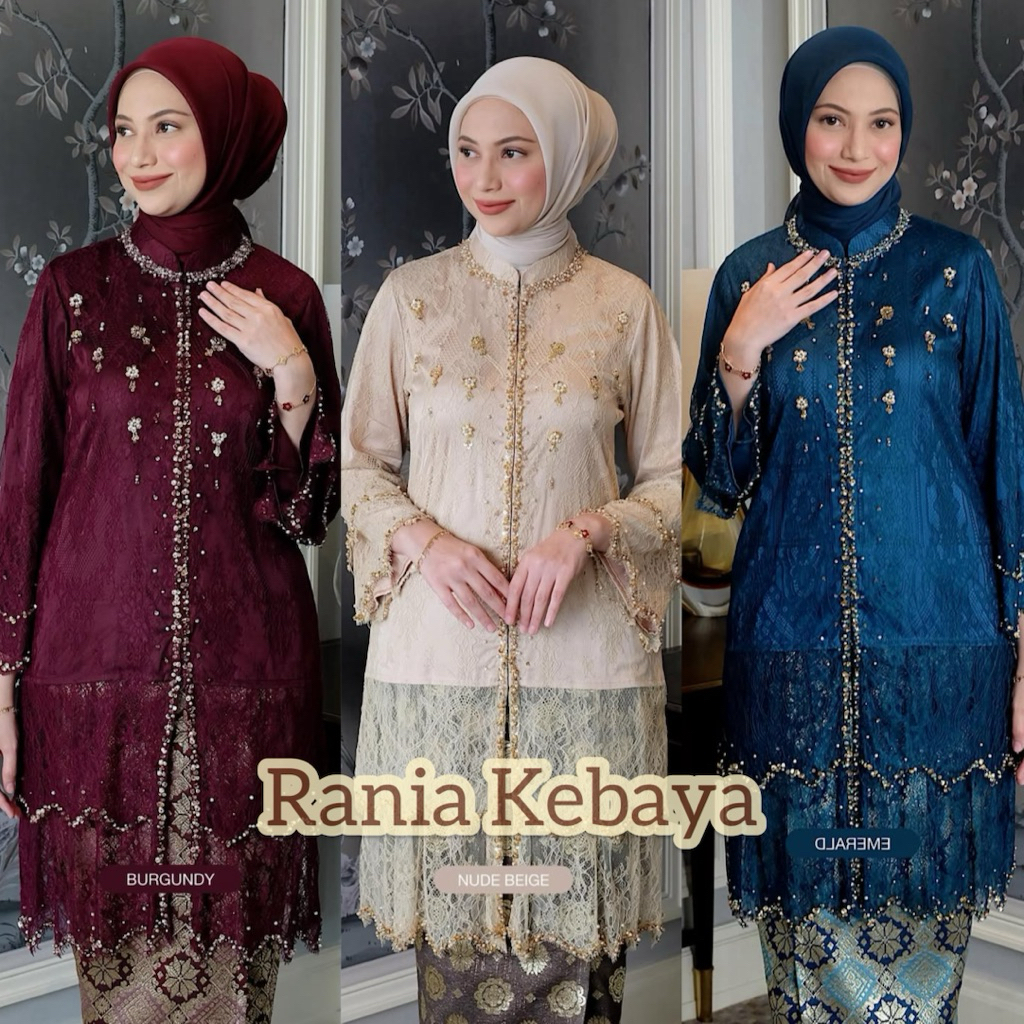 Jual Sarah The Label STL RANIA KEBAYA | RINJANI Tunik Chantilly Prada ...
