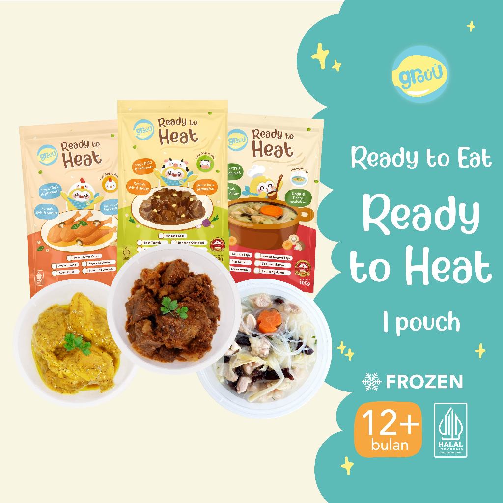 Jual Grouu - Ready To Heat Kuah - Makanan Bayi, Bubur Bayi, Cemilan ...