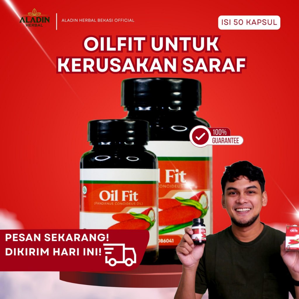 Jual Oil Fit Kapsul Minyak Buah Merah Papua Asli 100% Original Obat ...
