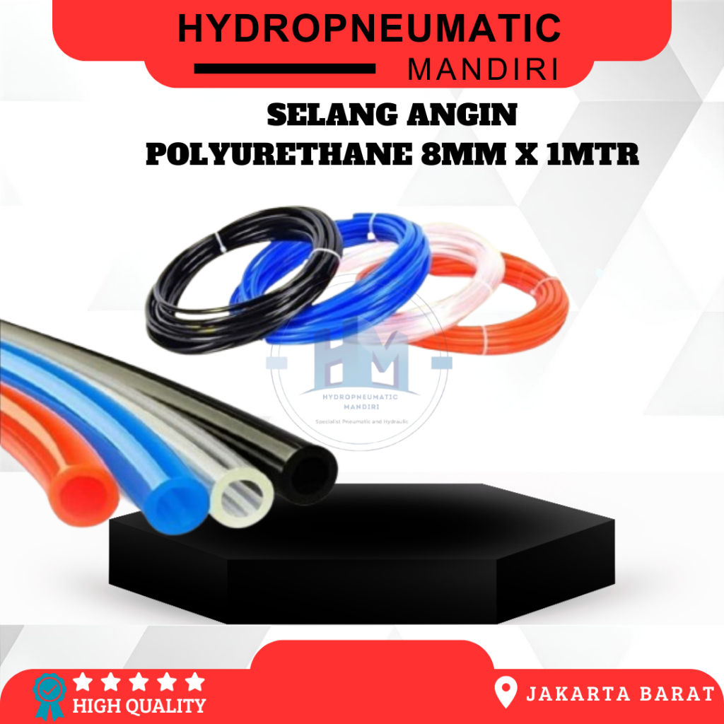Jual SELANG ANGIN PU 8MM POLYURETHANE 8X5X1MTR | Shopee Indonesia