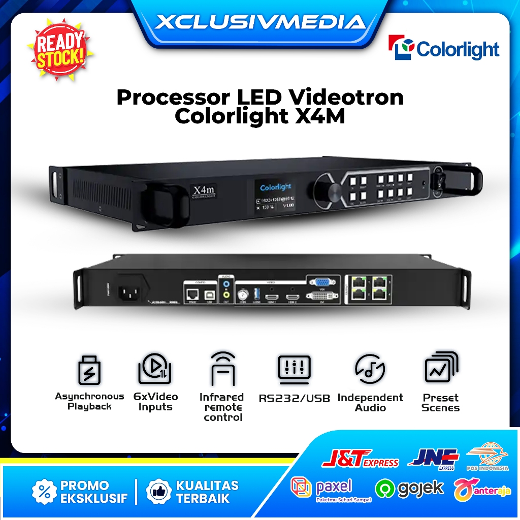 Jual Video Prosesor Processor LED Videotron Colorlight X2m/X4m upgrade ...