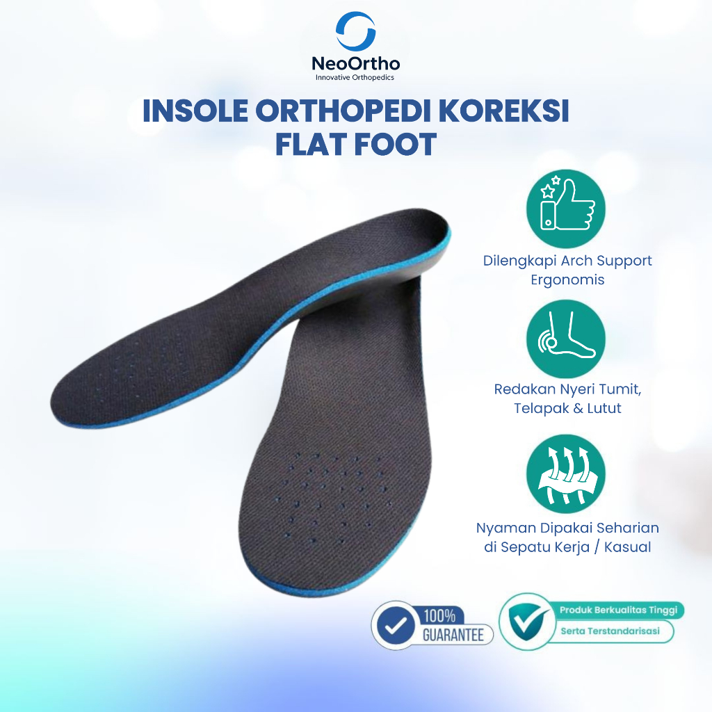 Jual Insole Sepatu Arch Support Flat Foot Orthopedic | Shopee Indonesia