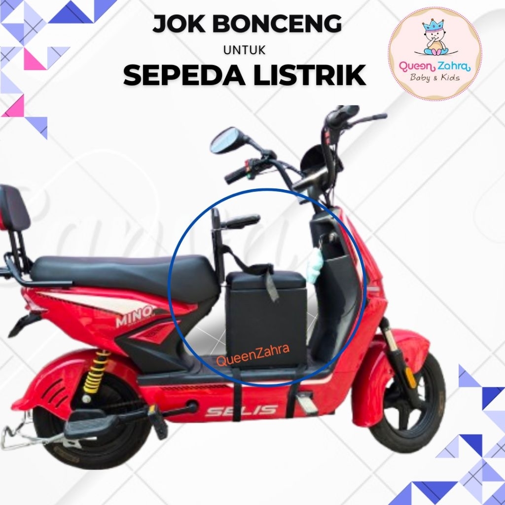 Jual JOK BONCENGAN ANAK SEPEDA LISTRIK SEMUA MERK (UNIVERSAL) selis ...