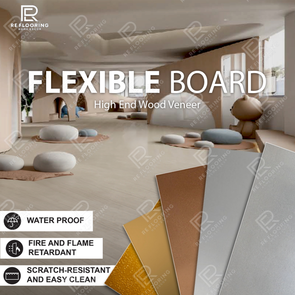 Jual Flexible Board WPC 8MM - Sheet Board / Flexi Board / Wallboard ...