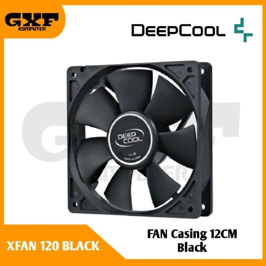 Jual Deepcool XFAN 120 Black - Fan Casing 12CM | Shopee Indonesia