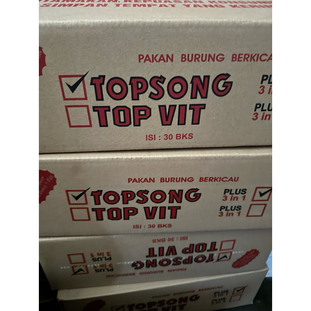 Jual TOPSONG 3IN1 DUS (KUNING) | Shopee Indonesia