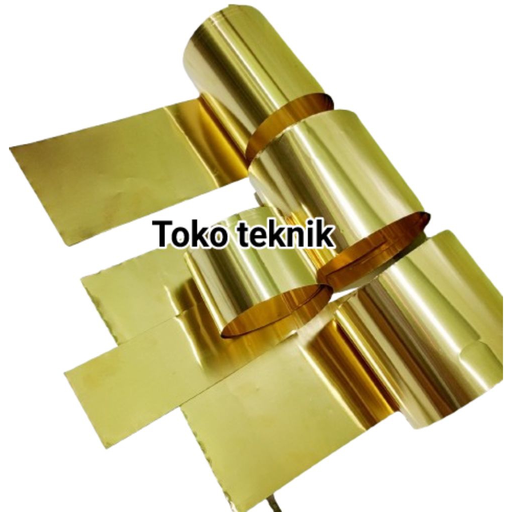 Jual plat Kuningan tebal 0,06 x 360mm x 1200mm | Shopee Indonesia