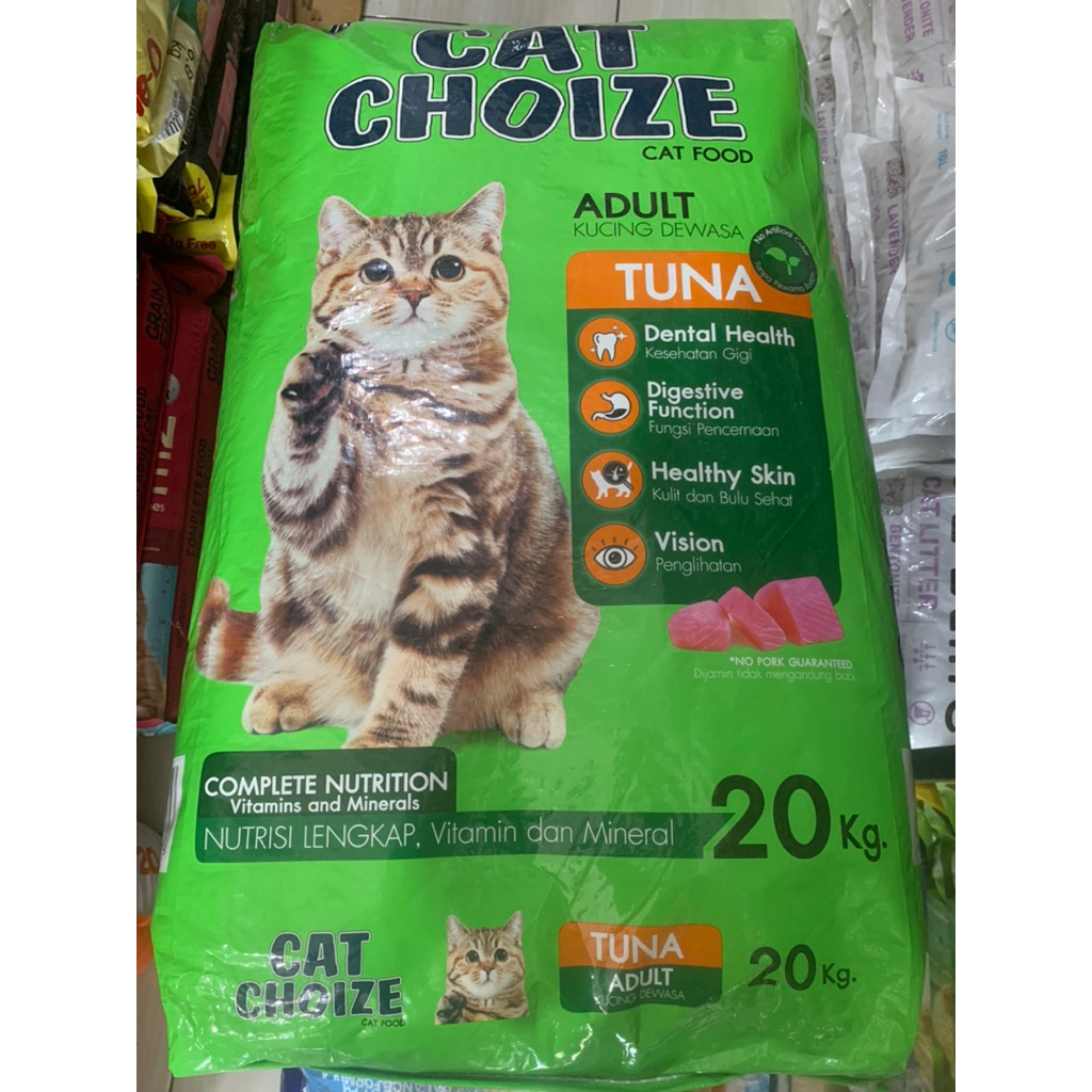 Jual Cat Choize Adult 20 kg Kemasan 20 kg Tuna dan salmon | Shopee ...