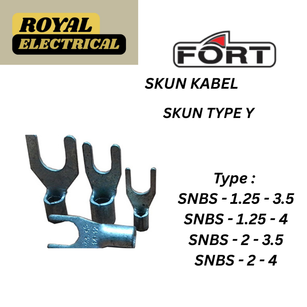 Jual FORT SKUN TYPE Y - TYPE SNBS-1.25-3.5 / SNBS-1.25-4 / SNBS-2-3.5 ...