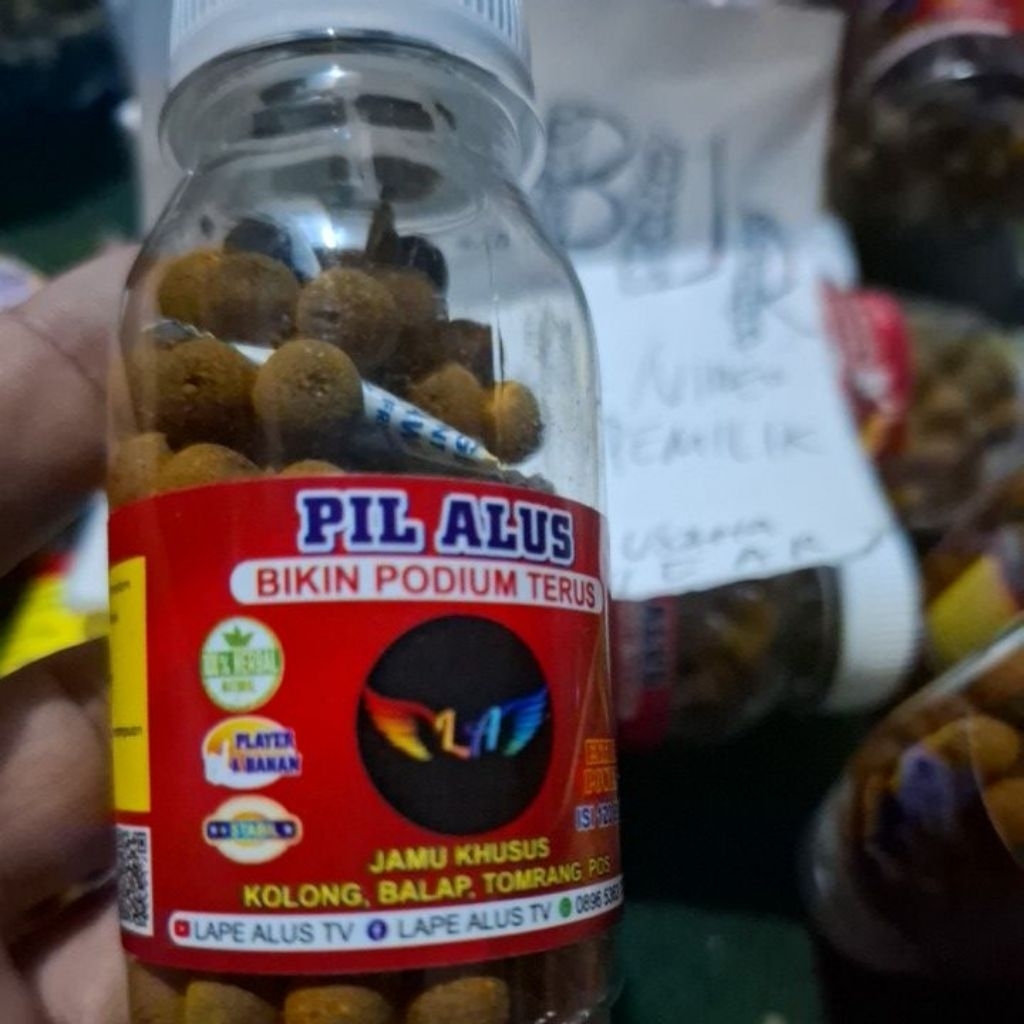 Jual "PIL ALUS" "Merah" Produksi LAPE ALUS TV Jaminan ORIGINAL 100%isi ...