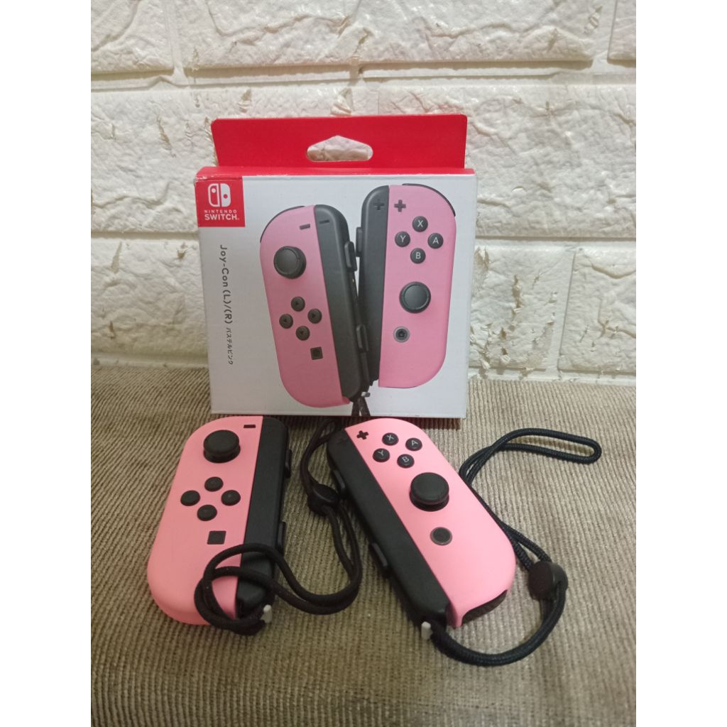 Jual JoyCon JoyController Nintendo Switch Original Second Pink | Shopee ...