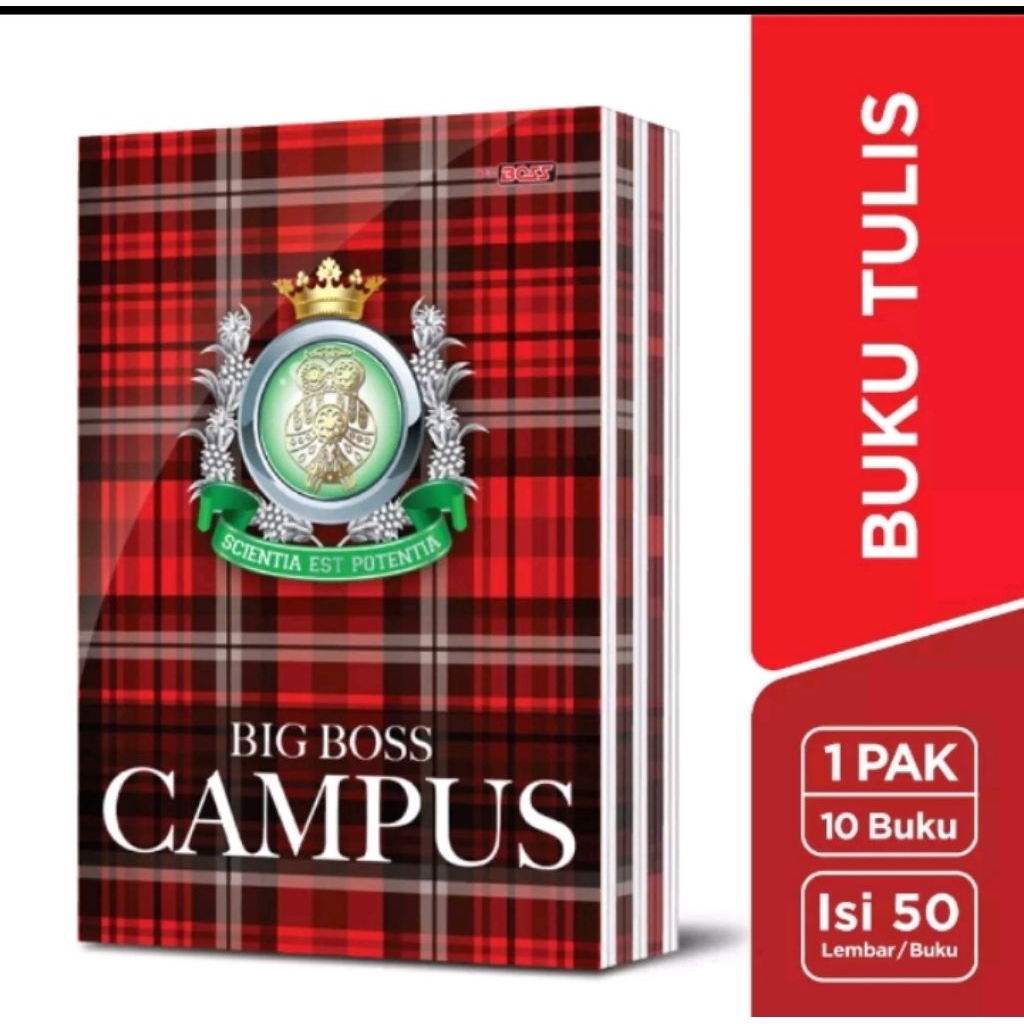 Jual Ay00! BUKU CAMPUS BIG BOS/SUMA/50 ISI 10/SEKOLAH/BELAJAR/MURID | Shopee Indonesia