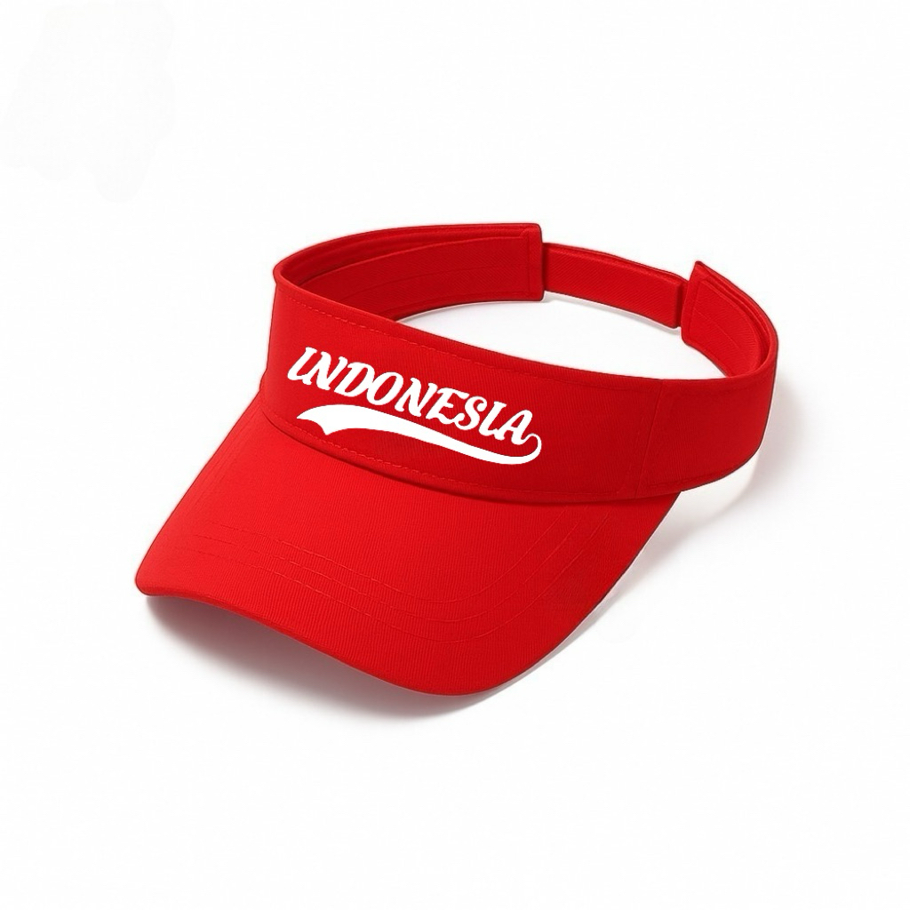 Jual Topi Golf Senam Merah Putih Indonesia Dirgahayu 17 Agustus Topi ...