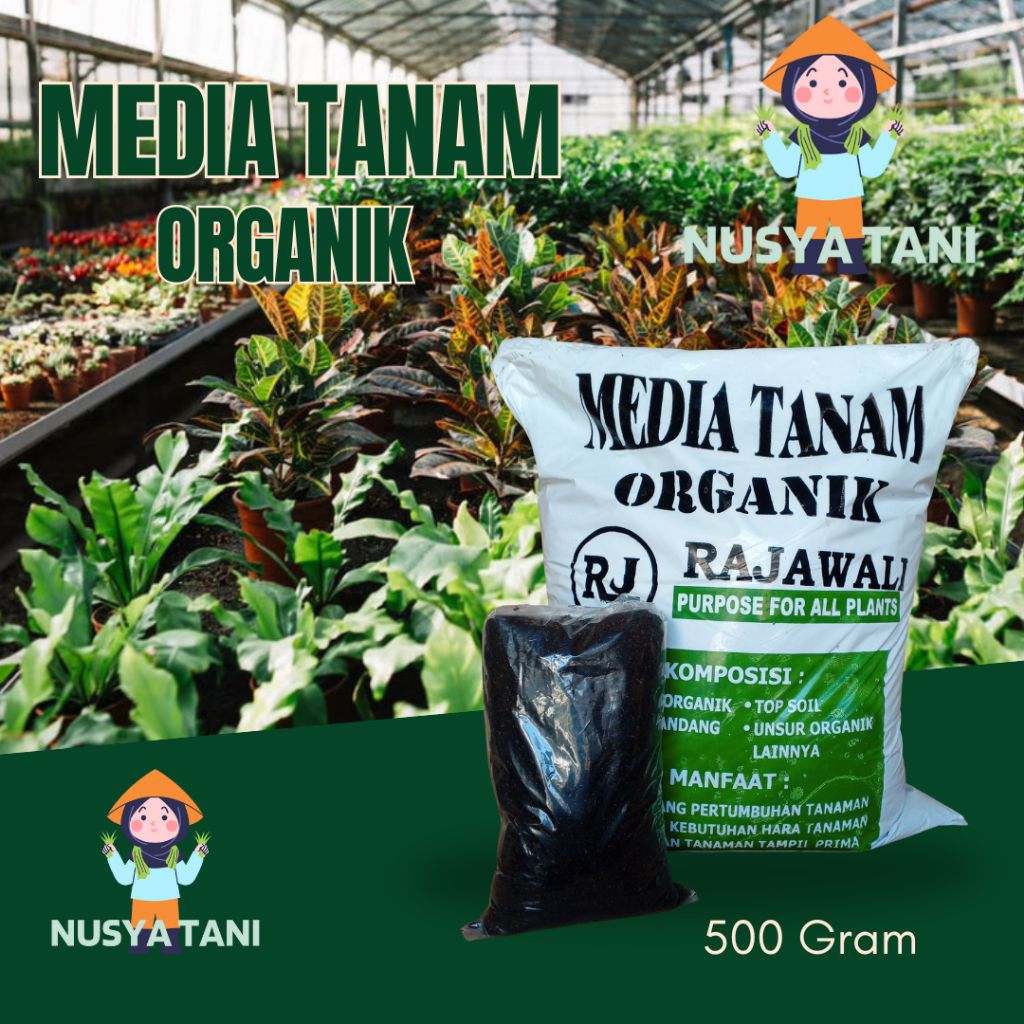 Jual Media Tanam Organik Untuk media tanaman hias atau tanaman Buah ...