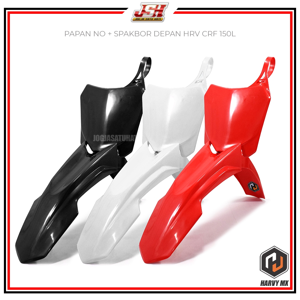 Jual Paket Slebor Depan Plat Nomor HRV CRF 150L 250 2018 / CRF 450R ...