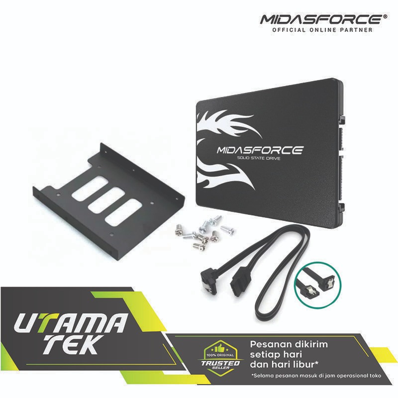 Jual KABEL SATA SSD CABLE 6GB/S KABEL SATA 3 6GB/S dan Bracket PC ...