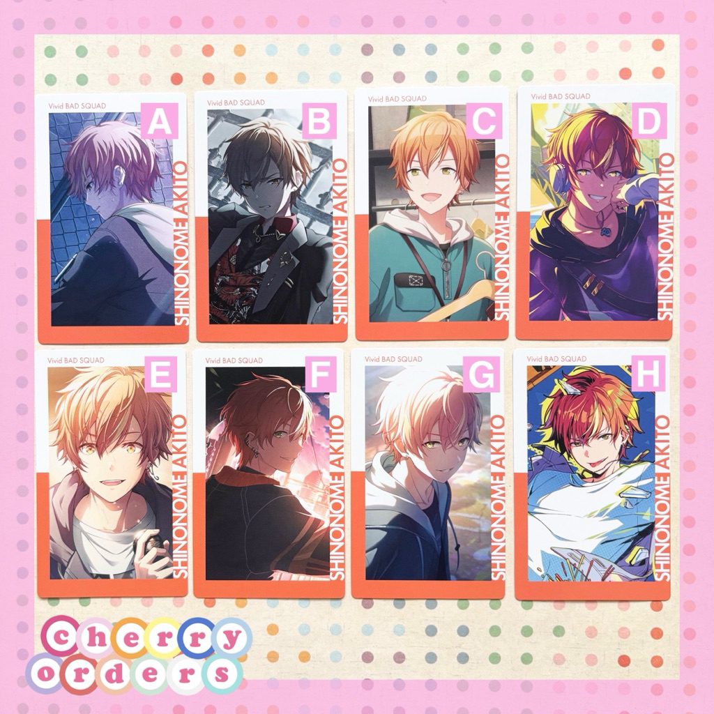 Jual Project SEKAI ePick Card Vivid BAD SQUAD Akito | Shopee Indonesia