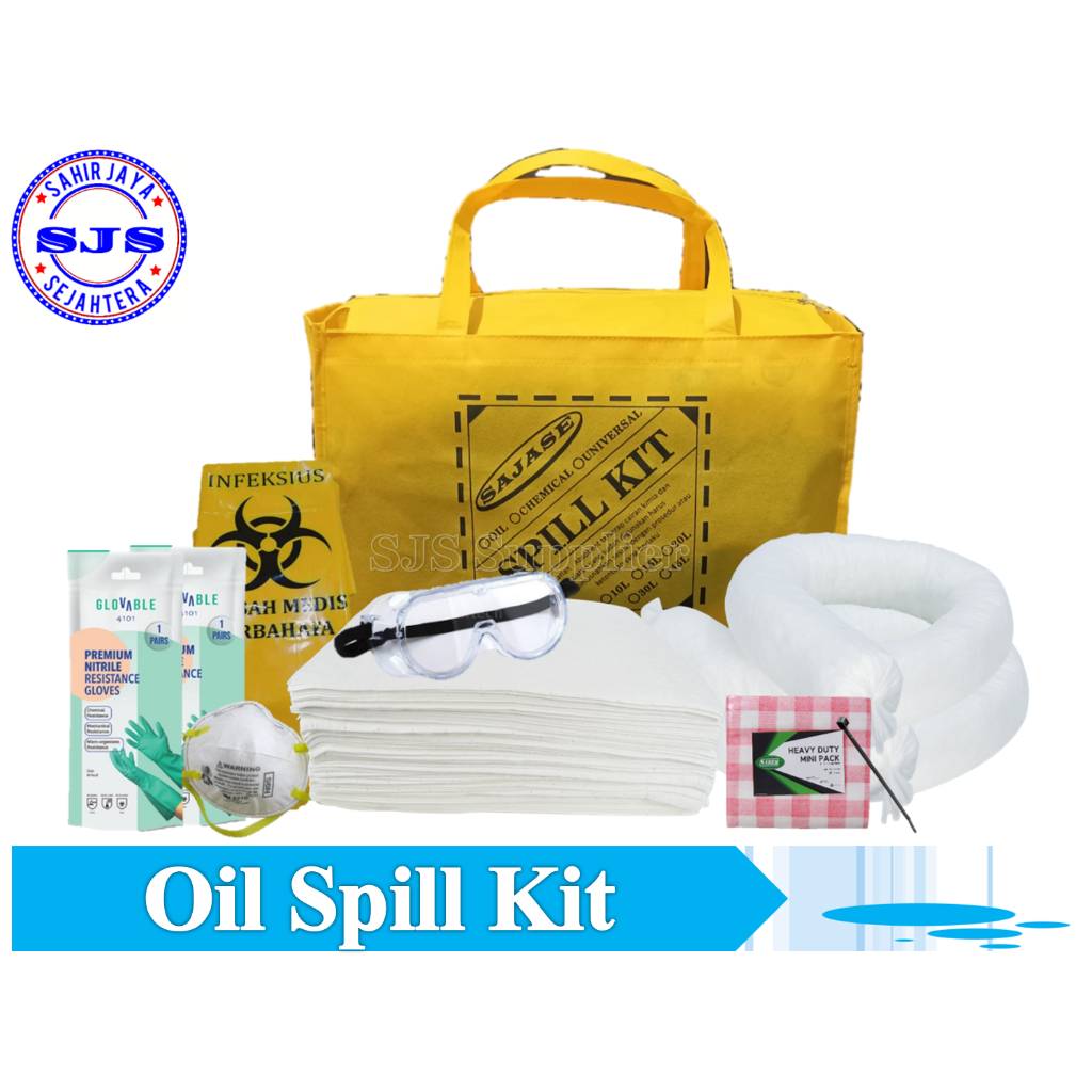 Jual Oil Spill Kit 30 Liter Oil Spill Kit 30L Kemasan Soft Bag Harga Murah | Shopee Indonesia