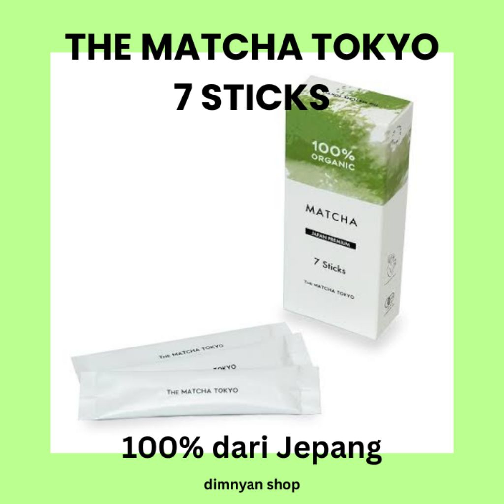 Jual Matcha Jepang Premium – The Matcha Tokyo 7 Sachet (Sticks ...