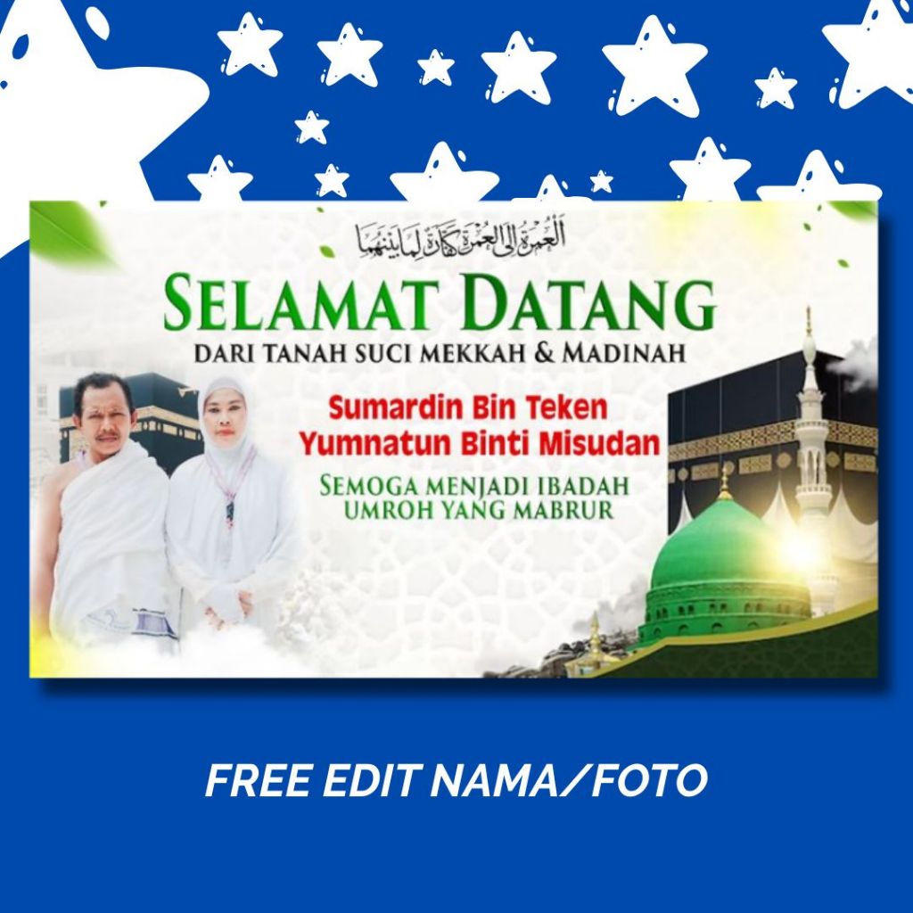 Jual Spanduk / Banner Haji & Umroh | Shopee Indonesia