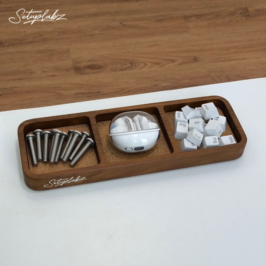 Jual Setuplabz Mini Wooden Tray Desk / Desk Storage / Desk Organizer ...