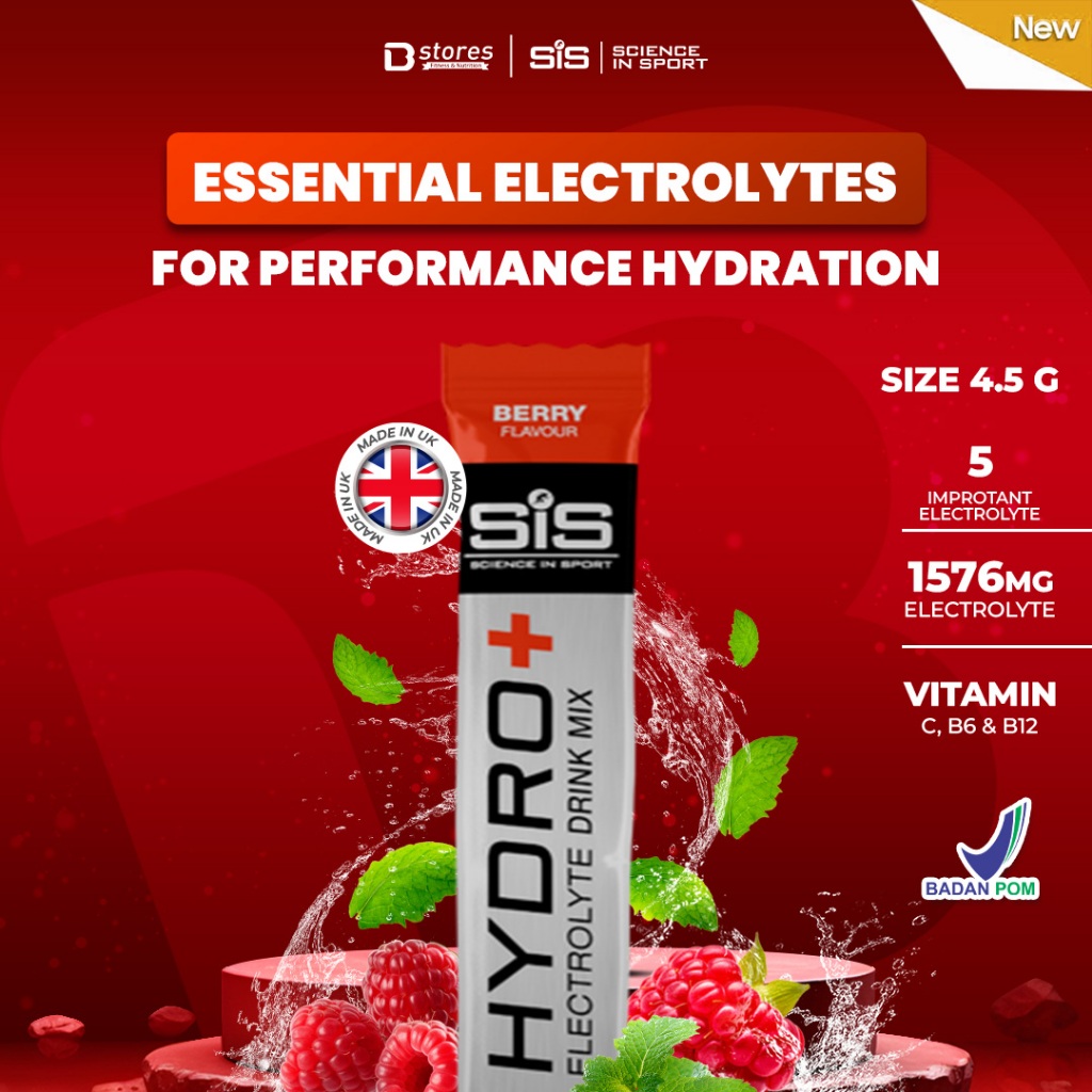 Jual SIS Hydro+ Electrolyte Drink Mix Sachet Bstores | Shopee Indonesia