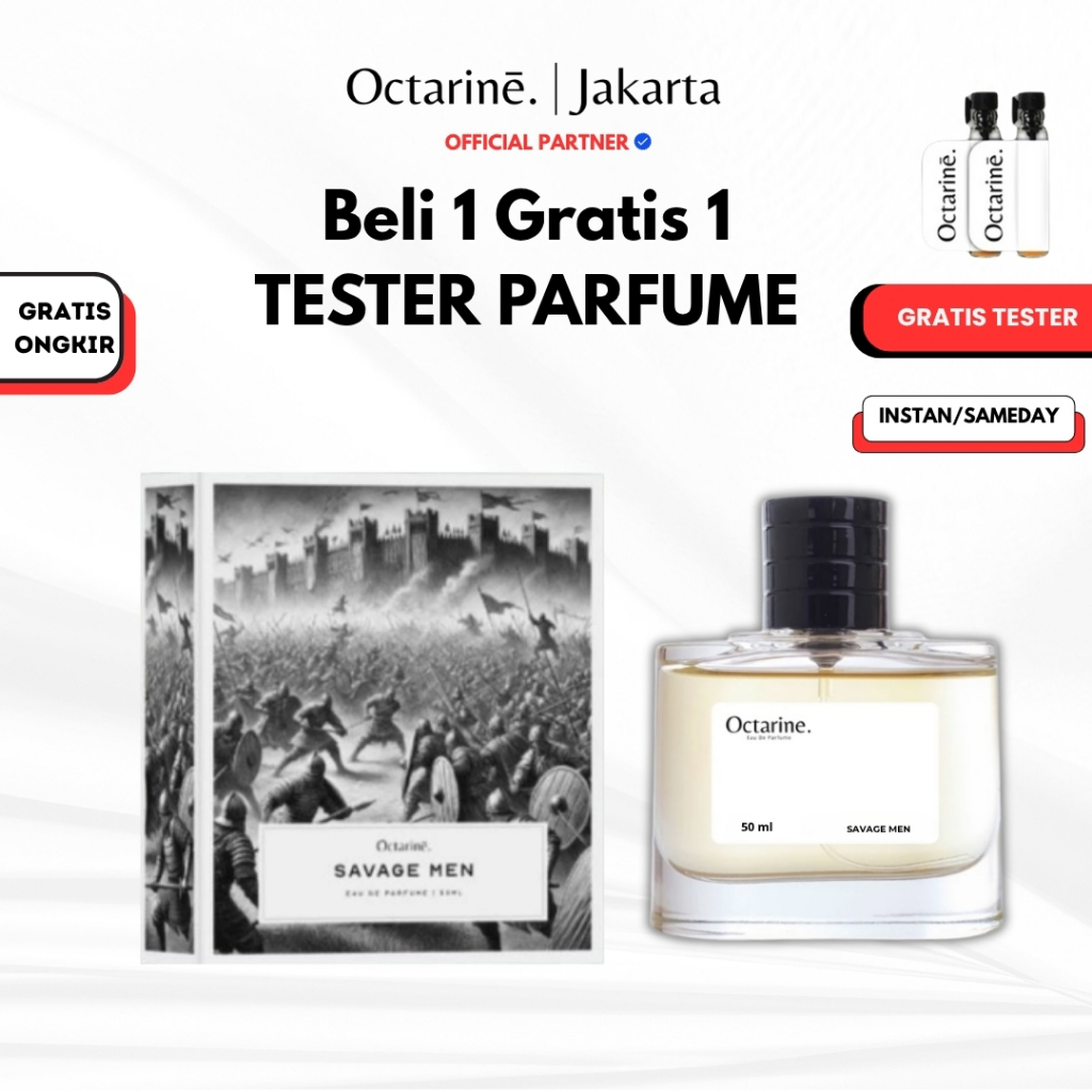 Jual Octarine - Parfum Pria Tahan Lama Aroma Fresh Woody Spicy Elegant ...