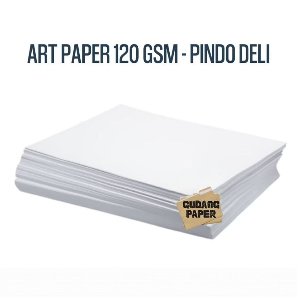 Jual Kertas Art Paper A4 120 gsm isi 100 lembar / Kertas Art Paper 120 ...