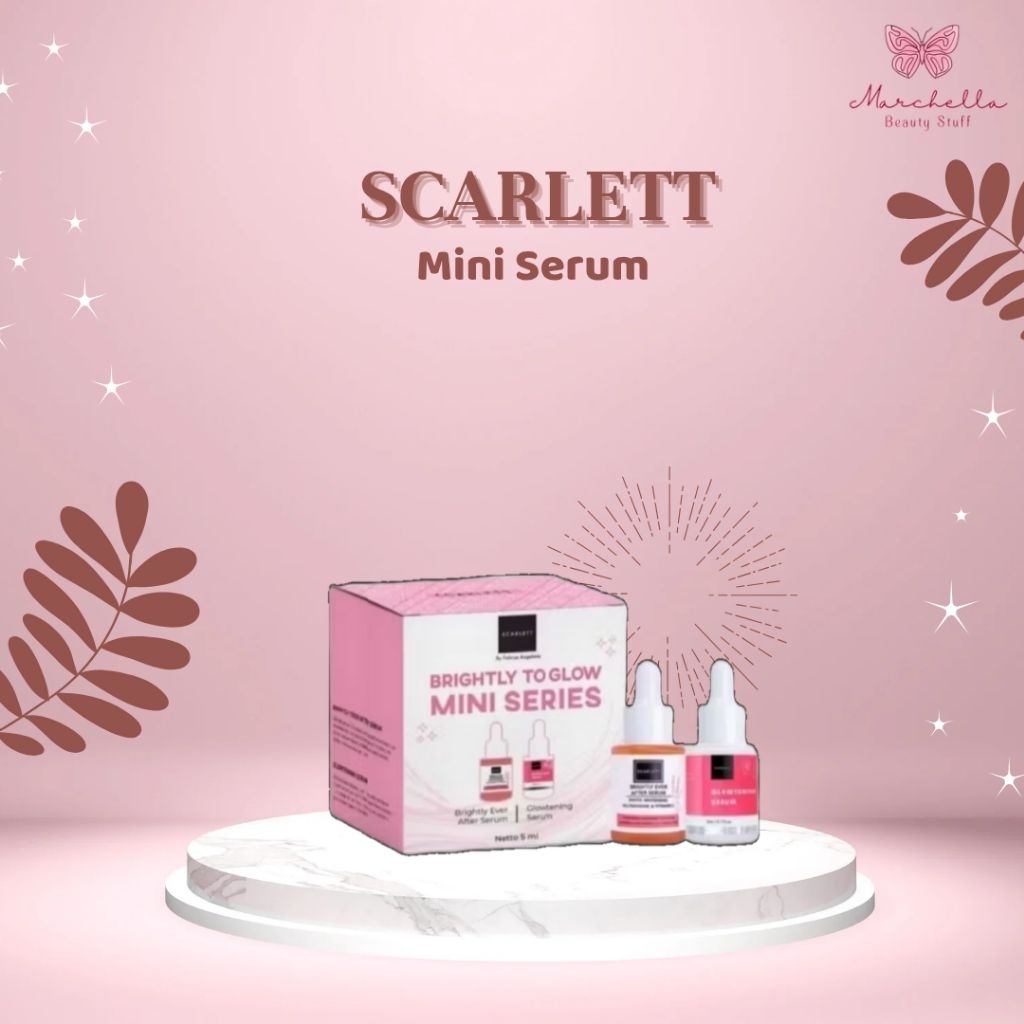 Jual SCARLETT Mini Series Brightening & Acne | Shopee Indonesia
