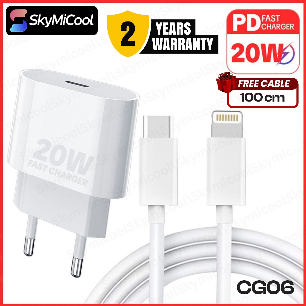 Jual SKYMICOOL PD 20W Charger Iphone PD Fast Charging 20W Overheat ...