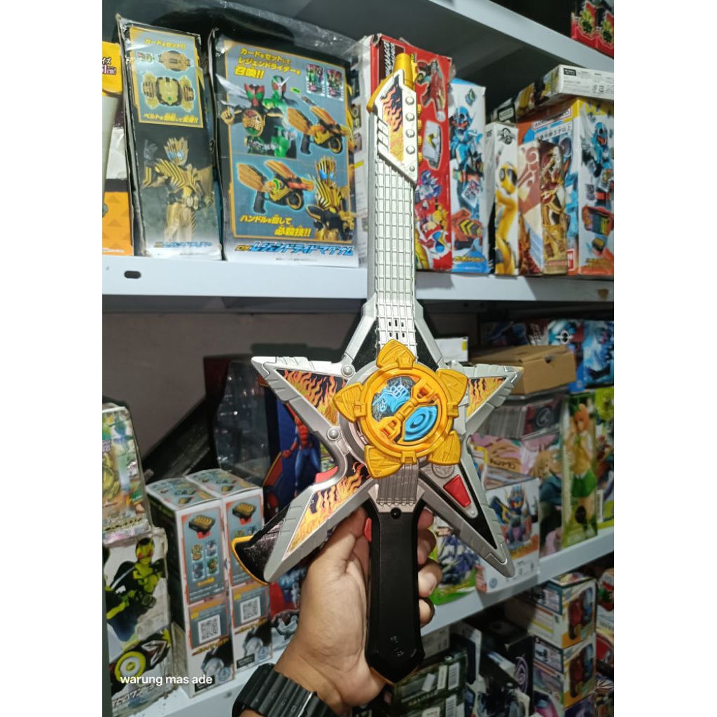 Jual DX GUITAR NINGEKI STAR SWORD GUN SHURIKEN SENTAI NINNINGER - POWER ...