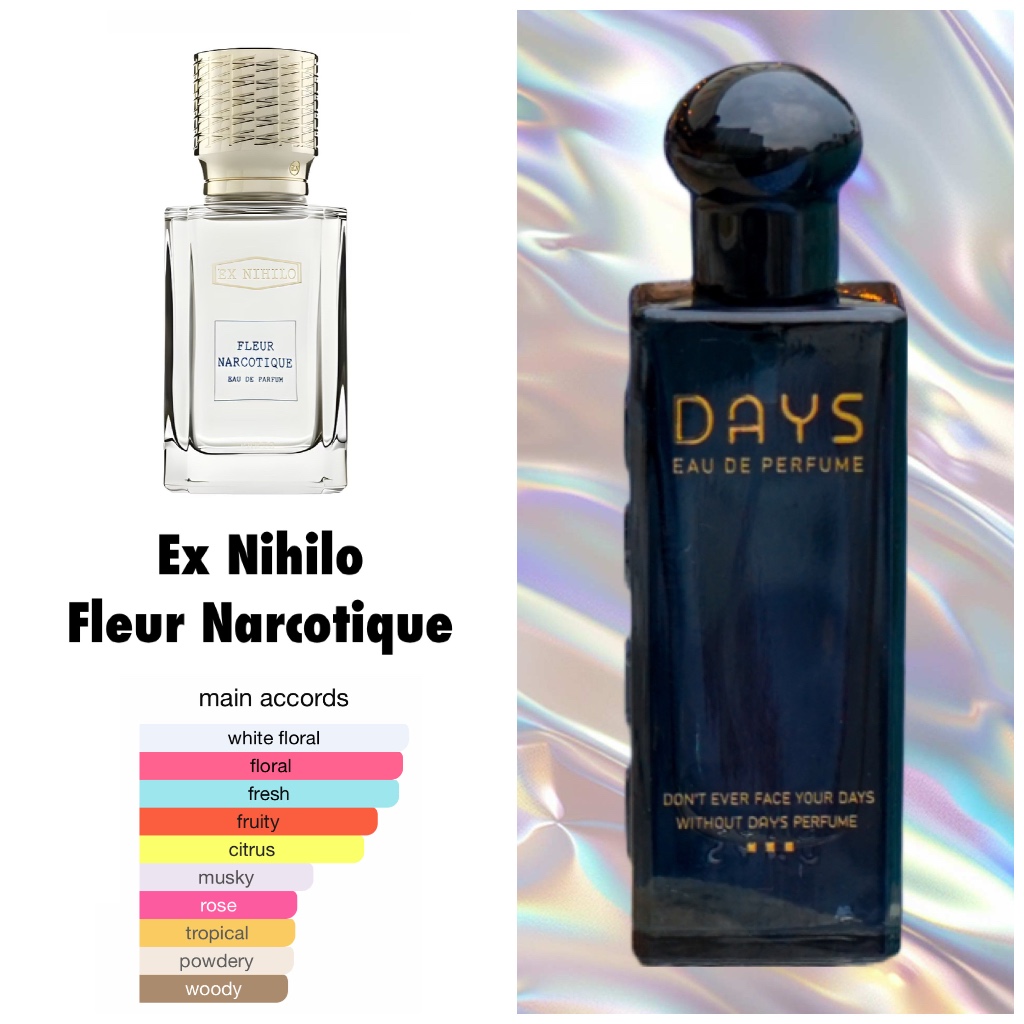 Jual DAYS PARFUME inspired by Ex Nihlo Fleur Narcotiq | Shopee Indonesia