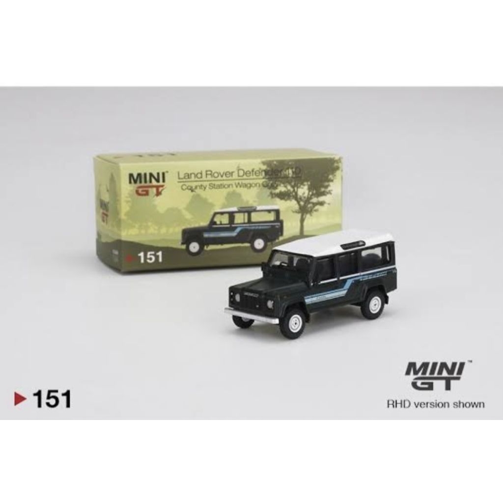 Jual Mini GT 151 Land Rover Defender 110 County Station Wagon Grey ...