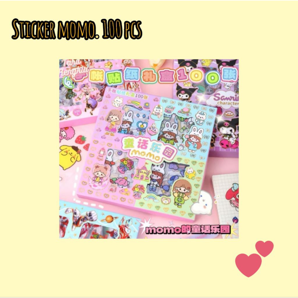 Jual sticker momo 100pcs | Shopee Indonesia