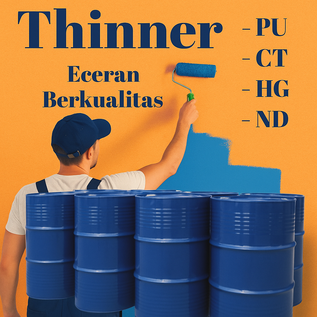 Jual THINNER PU THINNER ND THINNER HG THINNER CT PENGENCER CAT CURAH BERKUALITAS UNGGULAN ...
