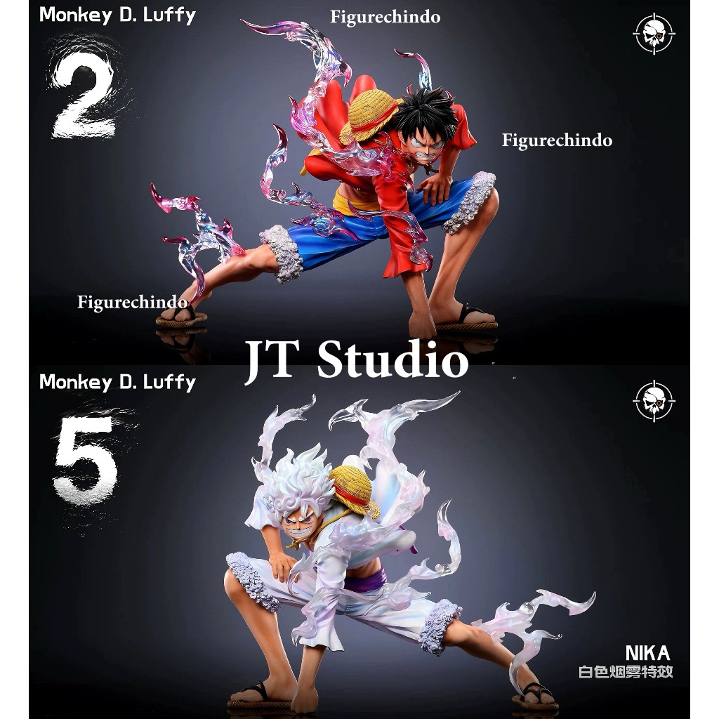 Jual [ Ready ] Statue One Piece [ JT Studio ] Luffy Gear 2 dan Gear 5 ...