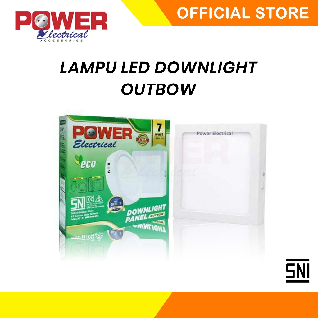 Jual Lampu LED Plafon Lampu Model Downlight - Type DL LD OB 7W/65000K 5 ...