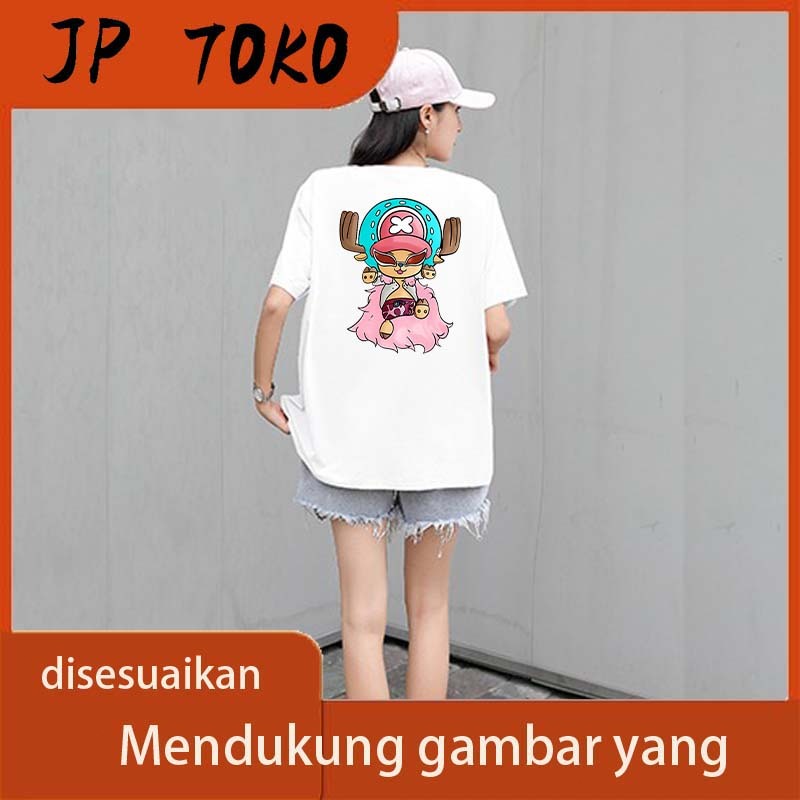 Jual JP Jepang One Piece Chopper Dicetak Lengan Pendek Pria dan Wanita ...