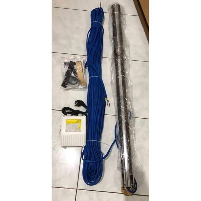 Jual MAXPUMP 3SJM2.5/7+KABEL 30M POMPA AIR SATELIT 3INCH 250WATT 0.3HP ...