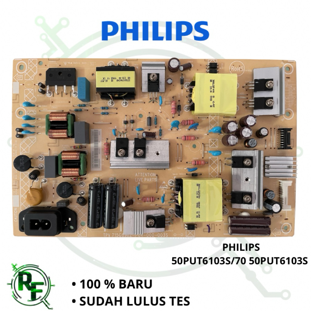 Jual PSU / Power supply / Regulator Tv Philips 50PUT6103S/70 50PUT6103S ...