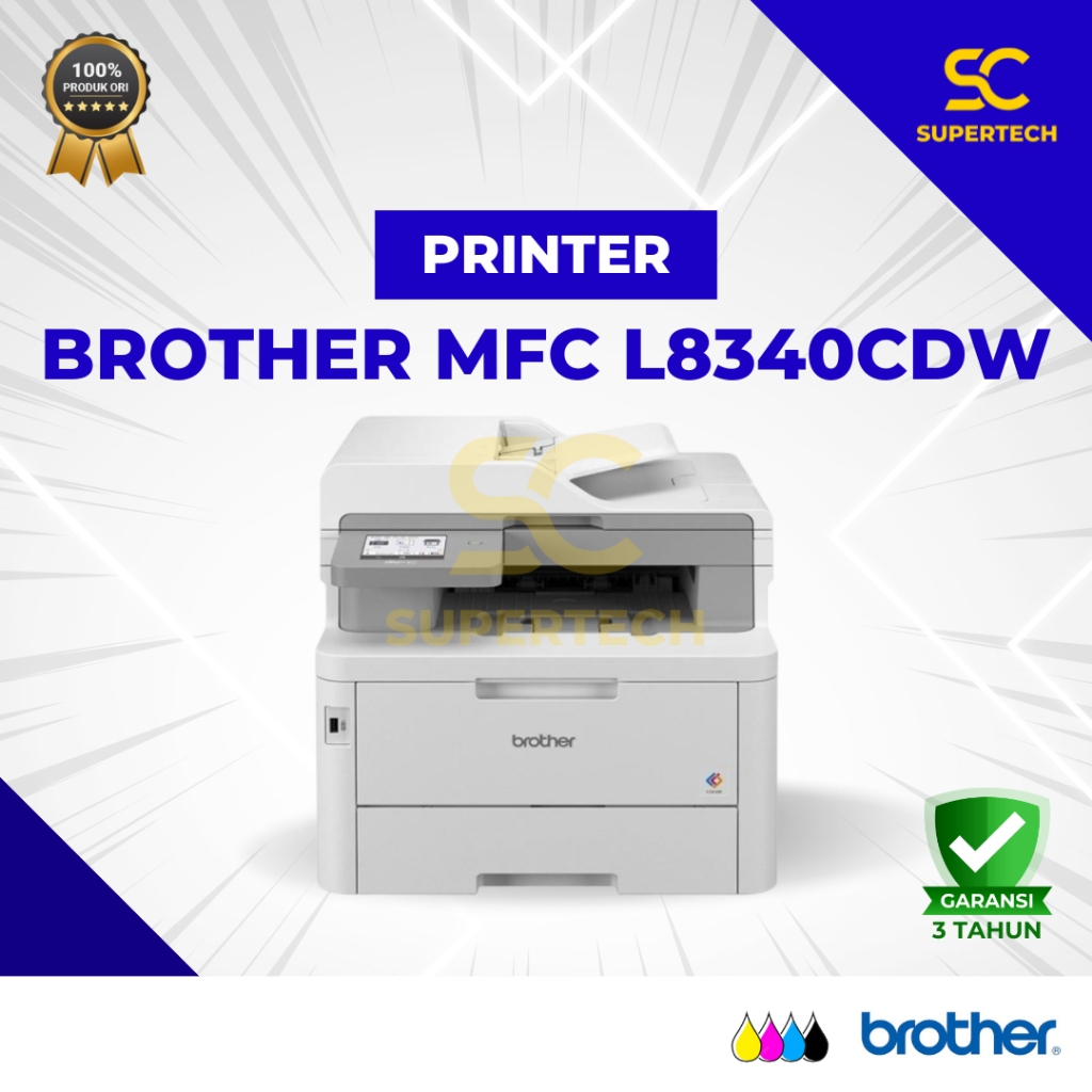 Jual BROTHER Printer Laser Color Warna Multifunction MFC L8340CDW L8340 ...