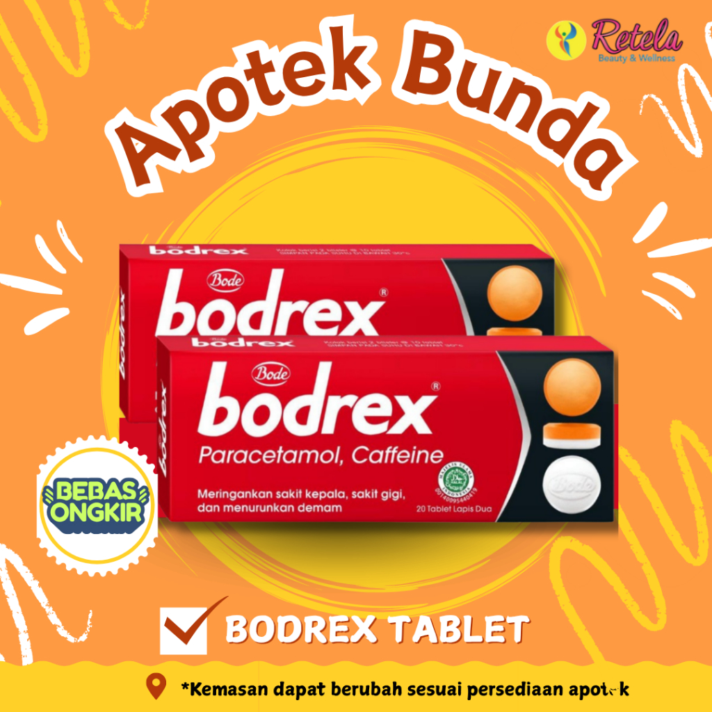 Jual BODREX TABLET 20`S | Shopee Indonesia