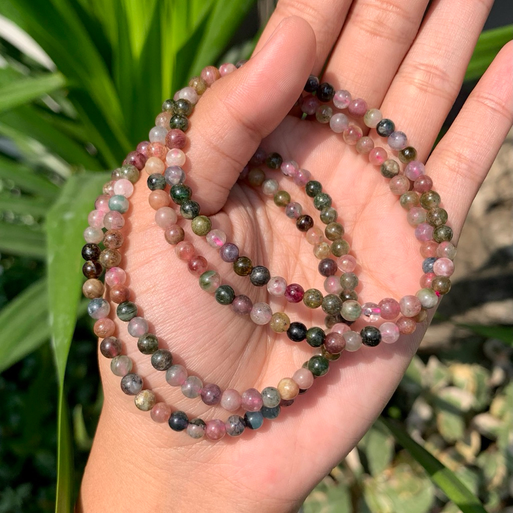 Jual Neo Crystal Mix Tourmaline 4mm | Shopee Indonesia