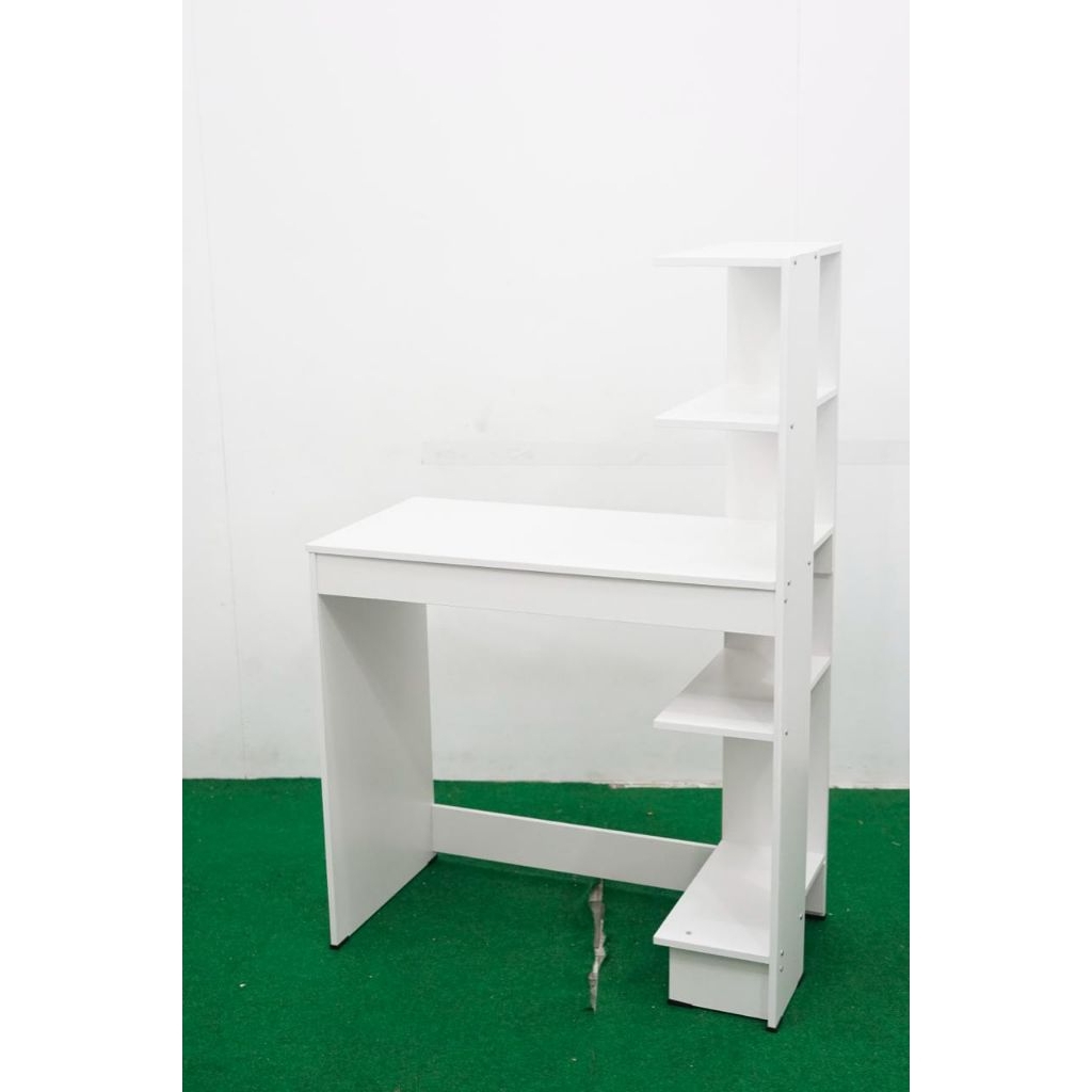Jual MEJA BELAJAR MINIMALIS / MEJA KERJA SIMPLE / MEJA TULIS PUTIH ...