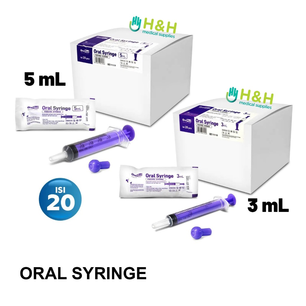 Jual Oral Syringe / Spuit Untuk Makan / Syringe Makan / Alat Bantu ...