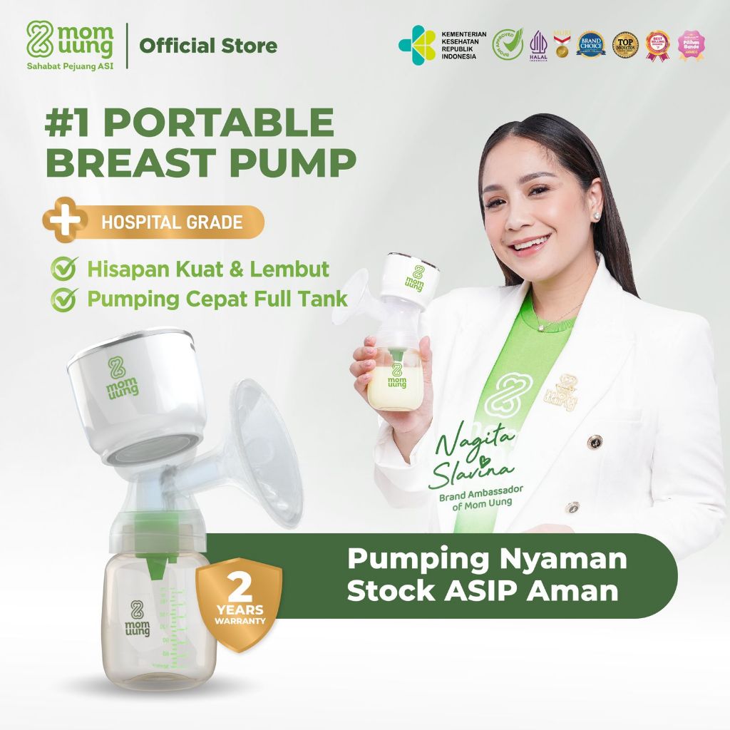 Jual Mom Uung Pompa ASI Portable Dual Mode - Hospital Grade - Garansi 2 ...