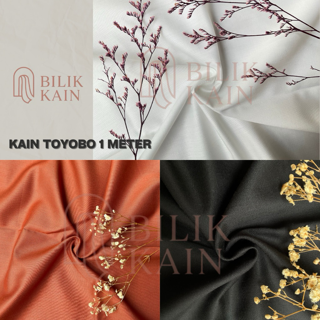 Jual 1 Meter Kain Toyobo Royal Mix Origanal Premium / Katun Toyobo ...